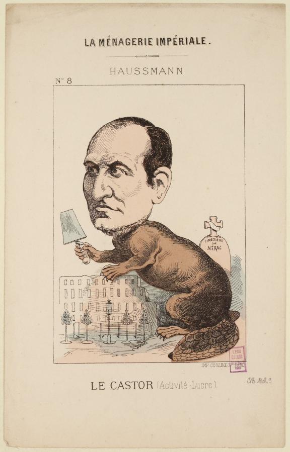 Haussmann / Le castor (activité-Lucre). / N°8 | Musée Carnavalet ...