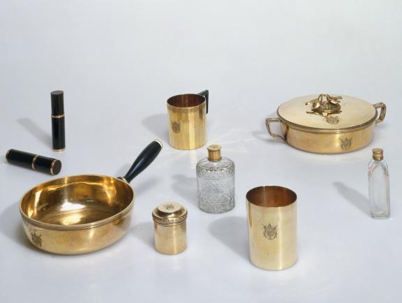 Nécessaire de campagne de Napoléon Ier. Instruments de travail. | Musée ...