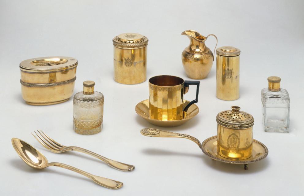 Nécessaire de campagne de Napoléon Ier. Instruments de travail. | Musée ...